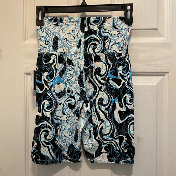 bp | Shorts | Bp Blue Black Swirl Biker Short | Poshmark